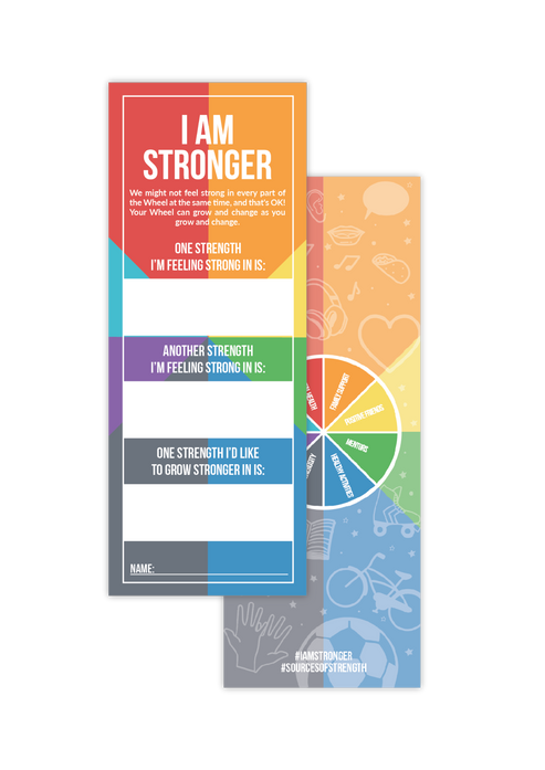 I Am Stronger Campaign Cards – Sources of Strength