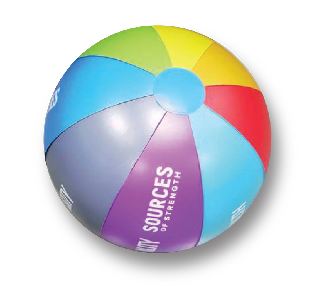 Strength Wheel Beach Ball – Sources of Strength