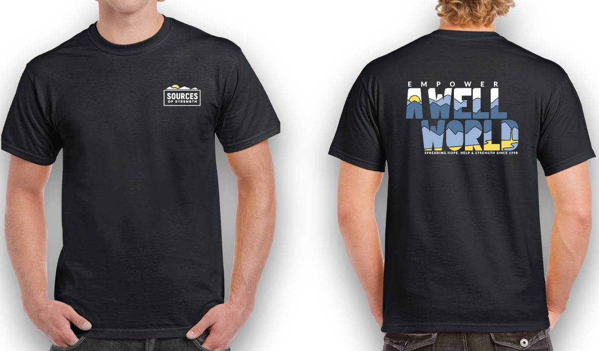 Empower A Well World T-Shirt – Sources of Strength