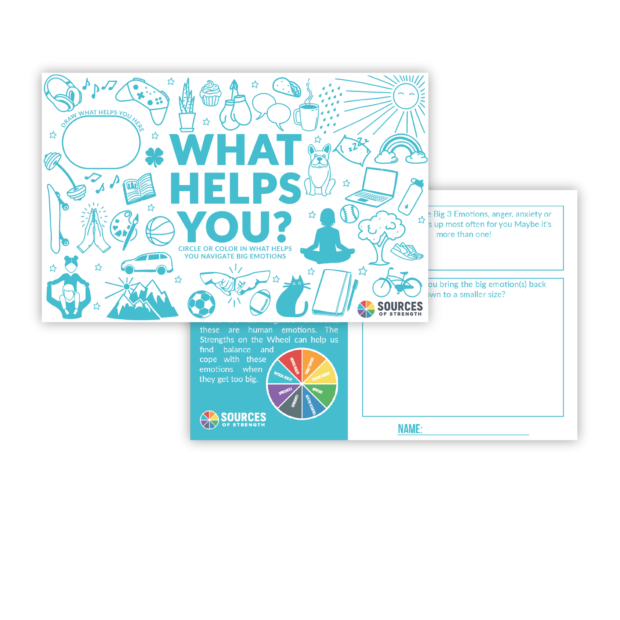 What Helps Me Campaign Cards – Sources of Strength